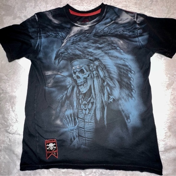 Affliction | Shirts | Rare Limited Edition Affliction Tshirt Red Label ...